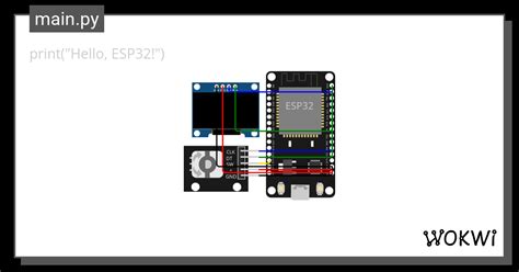 Oled And Rotary Encoder Wokwi Esp32 Stm32 Arduino Simulator