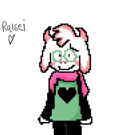 Pixel Ralsei By Roobergoober23 On Deviantart