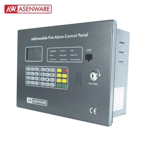 Wire And Wireless Addressable Fire Alarm Panel Fire Protection System Addressable Fire Alarm