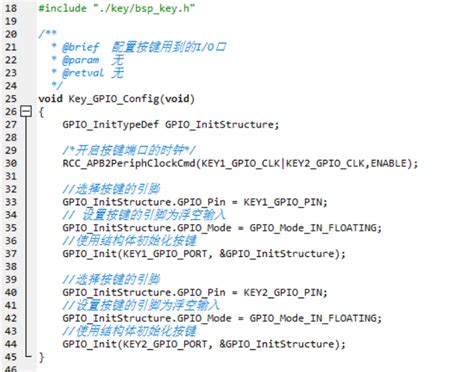 例程分析3GPIO输入按键检测 Shion316 博客园