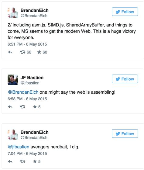 from asm js to webassembly brendan eich