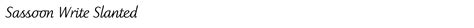 Sassoon Write Font Webfont And Desktop Myfonts