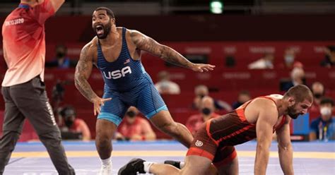 Usa Wrestling Gable Steveson Claims Mens Freestyle Olympic Gold