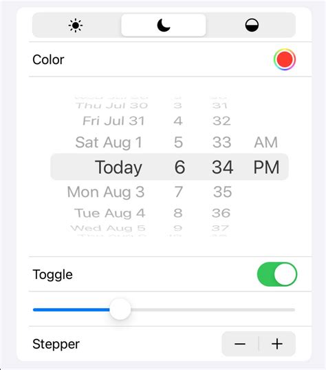 Swiftui Picker Toggle Slider And Stepper Fully Explained Rswiftui