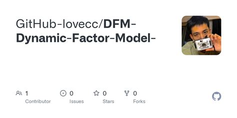 Github Github Loveccdfm Dynamic Factor Model