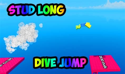 Upd Stud Long Dive Jump Obby Roblox