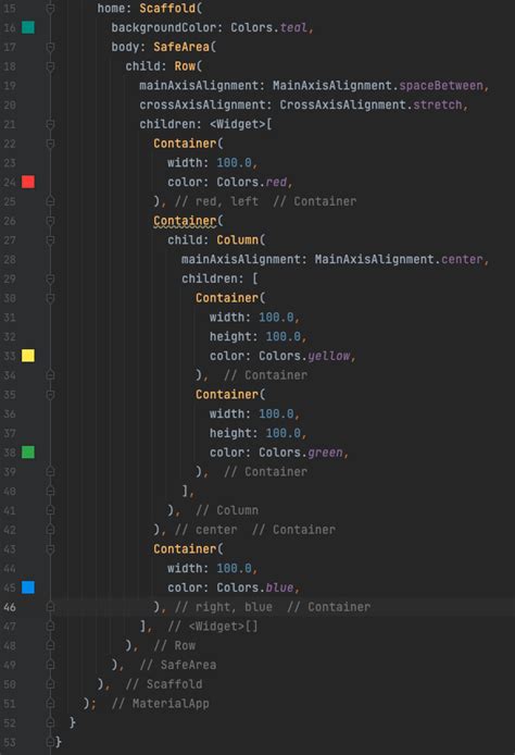 Mobile App With Flutter A Coding Challenge To Practice Row And Column