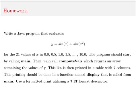 Solved Homework Write A Java Program That Evaluates