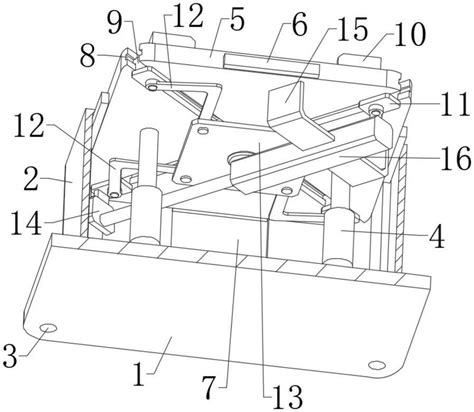 一种集成电路封装用固定结构的制作方法