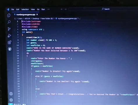 Shreya Powar On Linkedin Internship C Numberguessinggame Codsoft