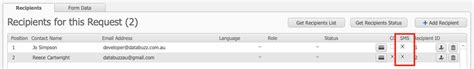 Sending Requests With Sms Delivery Notifications Databuzz Knowledge Base