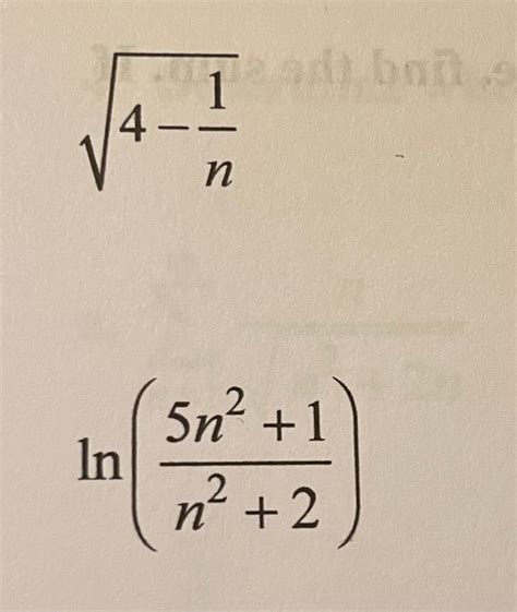 Solved State Whether The Sequence Converges And If It Does