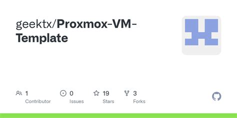 Github Geektx Proxmox Vm Template