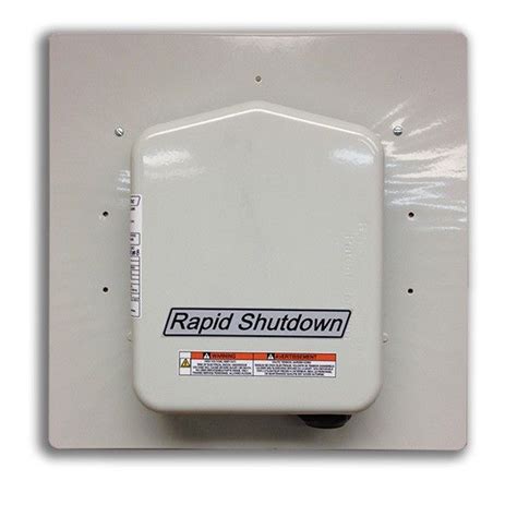 Soladeck Rapid Shut Down Box 2 Strings Into One Srb Energy Canada