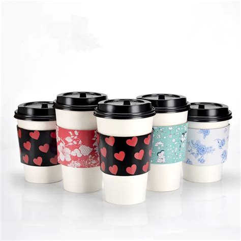 50 шт Анти скальдинг плотная бумажная чашка одноразовая кофейная чашка горячий напиток упаковка