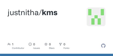 GitHub Justnitha Kms