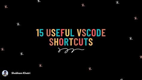 15 Useful Vscode Shortcuts To Improve Your Productivity Rvscode