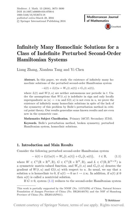 Infinitely Many Homoclinic Solutions For A Class Of Indefinite Perturbed Second Order