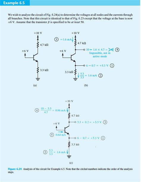 Solved Example 65 We Wish To Analyze The Circuit Of Fig
