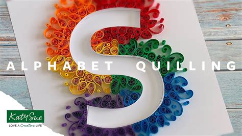 Paper Quilling Letter Template At Joyce Collins Blog