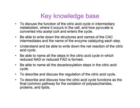 Krebs Cycle 2008 Biochem 201 Pdf