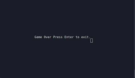GitHub Constarg Terminal Snake Game Just A Classic Game But Written For Linux Terminal