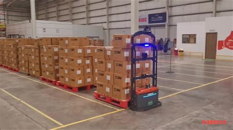 Nido Automation On Linkedin Izar Pallet Handling Autonomous Mobile Robot Amr Nido Automation
