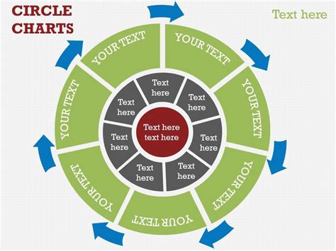 Circle Chart 1 Powerpoint Template Presentation Templates ~ Creative