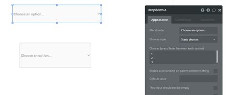 How To Show Text Instead Of Emptyblank Dropdown Option Tips Bubble Forum