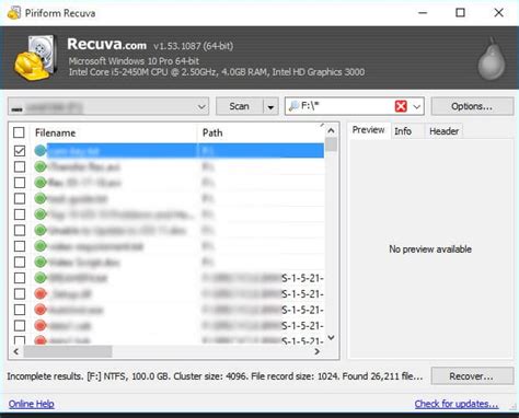 Recuva Software For Ios Recover Deleted Ios Files