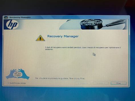 Hp Recovery Manager Cd No Recovery Partition Hp Support Community