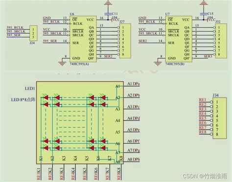 单片机学习 7 Io拓展(串转并) 74hc59574hc595先写入高位还是低位 Csdn博客 单片机学习 7 Io拓展(串转并) 74hc59574hc595先写入高位还是低位 Csdn博客