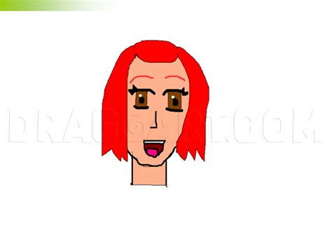 How To Draw Easy Hair Drawing Step By Step By Giraffey9 Dragoart
