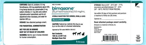 Dailymed Bimasone Flumethasone Injection Solution