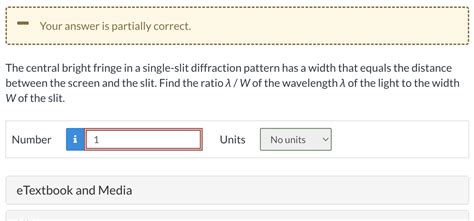 solved the central bright fringe in a single slit