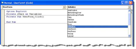 Create A Userform