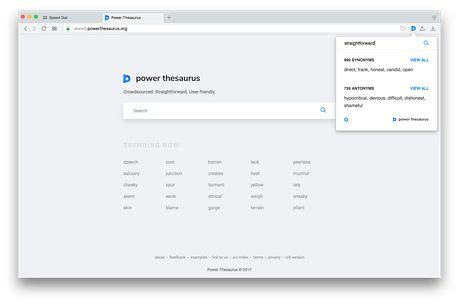 Power Thesaurus Extension Opera Add Ons