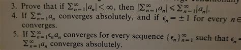 Solved Prove That If N An