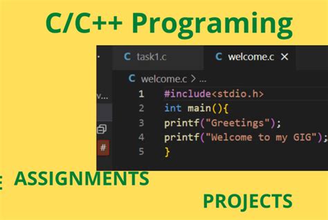 Do C Programming Language Assignments And Projects By Programmerhass Fiverr