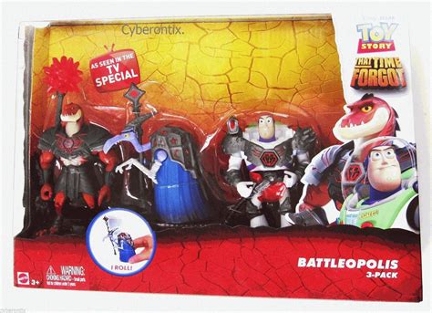Toy Story That Time Forgot Action Figure Buzz Lightyear New 3 Pack Set