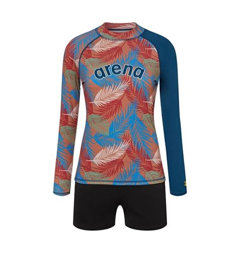 아레나수영복 아레나 여성 비치 래쉬가드세트a0bl1ps13 티몬