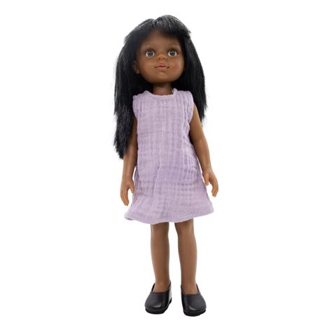 Minikane Nora Doll And Iva Dress Lilac Mau Feitio