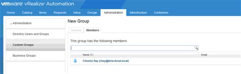create a custom group in vrealize automation 7 let s v4real