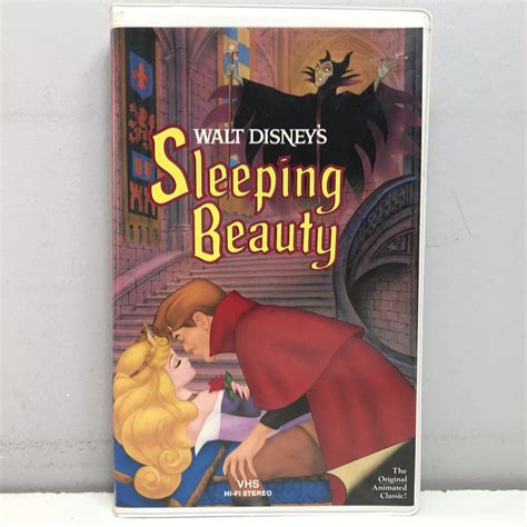 Mavin Walt Disney Sleeping Beauty Vhs Video Tape Black Diamond