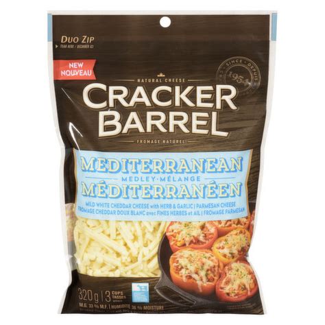 Cracker Barrel Mediterranean Medley Shredded Cheese Save On Foods