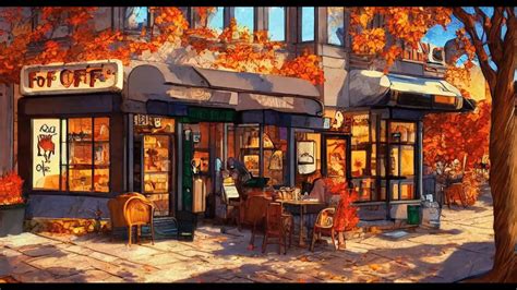 Autumn Cafe Shop Wallpapers Wallpaper Cave