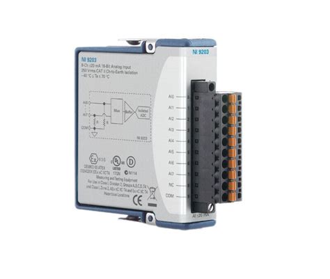 Ni 9203 National Instruments Ni 9203 Cdaq Analog Current Input Module 779516 01 Ebay