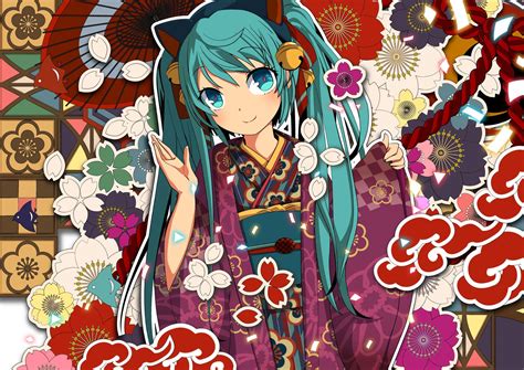 Hatsune Miku Kimono