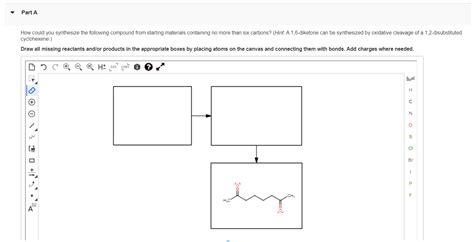 Solved Part A How could you synthesize the following | Chegg.com