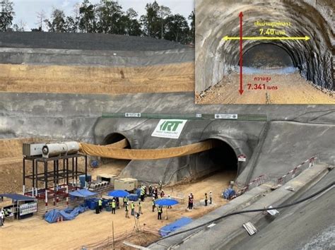 ‘กรมรางฯ อัปเดตความคืบหน้าสร้างรถไฟทางคู่ ‘เด่นชัย เชียงราย เชียงของ เร่งขุดเจาะอุโมงค์ คาด